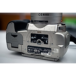 Sony Alpha DSLR-A300N 10.2MP Digital SLR Camera (Gold) Body Only (Renewed)