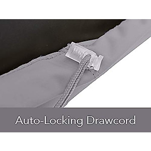 Covermates Kamado Dome Grill Cover - Weather Resistant Polyester, Elastic Hem, Securing Buckle Strap, Grill and Heating-Charcoal