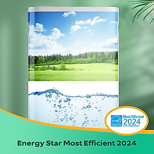 52 Pints Energy Star Dehumidifier, 4500 Sq.Ft Dehumidifier for Basement and Home, Large Room Dehumidifiers with Drain Hose & Water Tank, 24H Timer, Auto Defrost, Dry Clothes - 2024 Energy Star