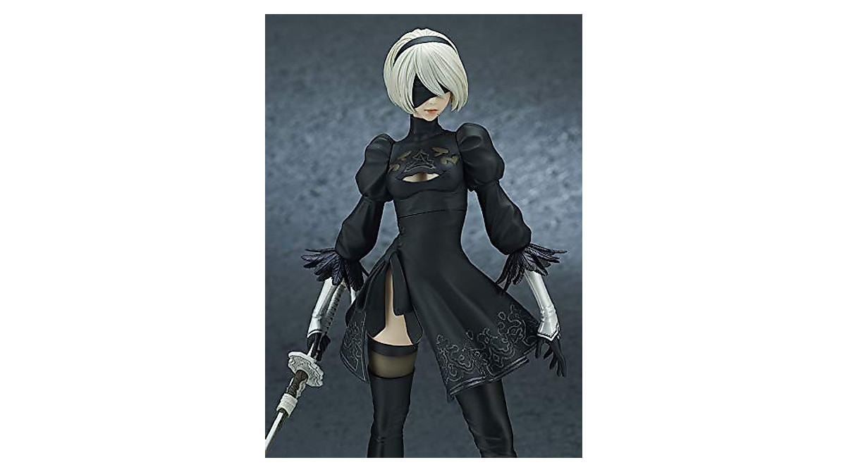 Nier Automata 2B Deluxe PVC Figure - FLARE Collectible with Extras