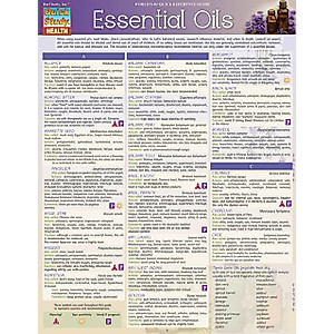 Essential Oils QuickStudy Laminated Reference Guide (Quick Study Health)