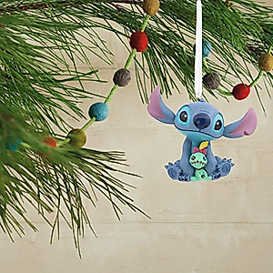 Hallmark Disney Lilo & Stitch Stitch With Scrump Christmas Ornament