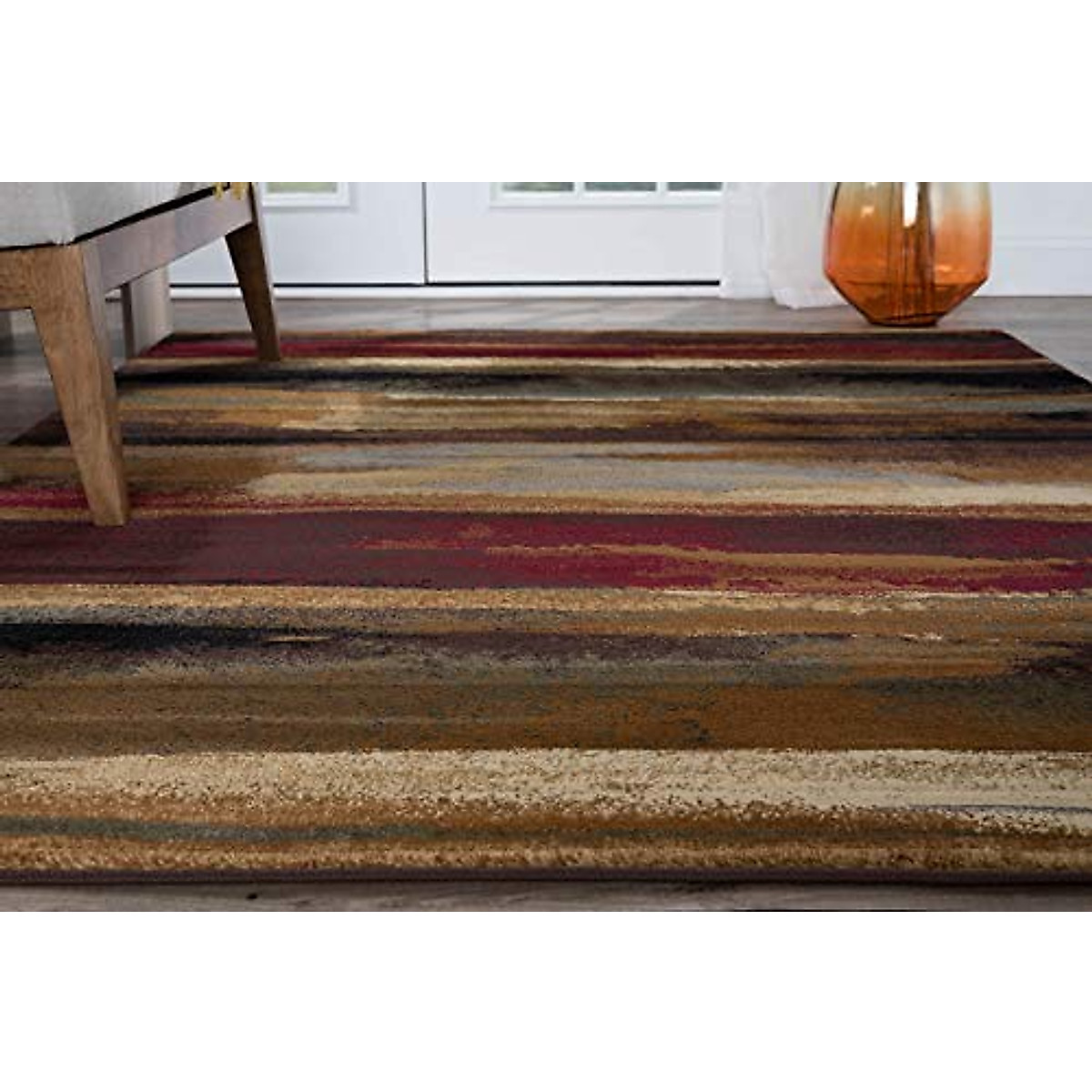 Universal Rugs Dakota Modern Contemporary Large 8x10 Area Rug for Living Room, Dining, Bedroom, Entryway, Kitchen, Hallway, Alfombras para Salas Modernas Grandes, 7 ft 10 in x 10 ft 3 in, Multi-color