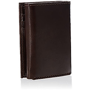 Columbia Men's RFID Blocking Lofton Trifold Security Wallet, Brown, One Size