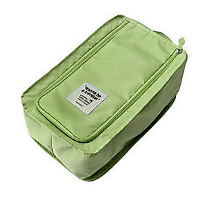 Wrapables Travel Organizer Packing Cube for Shoe Bag, Lingerie - Green