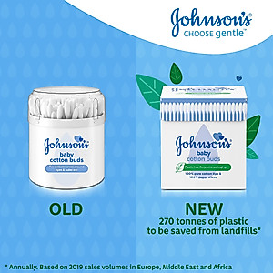 Johnson's Baby Cotton Buds - 1 X 200 Drum