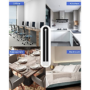 Dichroma 24W B24B Black Light Replacement Bulb Compatible with Stinger Model BK300 BK310 BK500 BK510 BK600, 10.2 Inch Bug Zapper Light Bulb with 4-Pin Base, 2 Pack