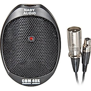 Nady CBM-40X Condenser Boundary Microphone Full Frequency Response For Recording Performances, Interviews, Courtroom Proceedings, Meetings, Conferences.