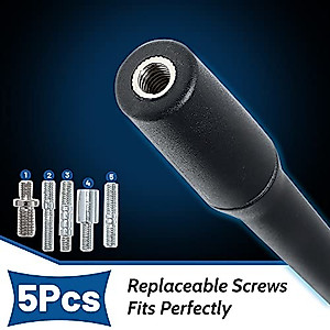 Anina 13 Inch Radio Antenna Mast for 2000-2022 GMC Sierra Canyon Yukon Chevy Silverado Tahoe Colorado Car Truck Replacement Antenna for AM FM Reception Car Washproof