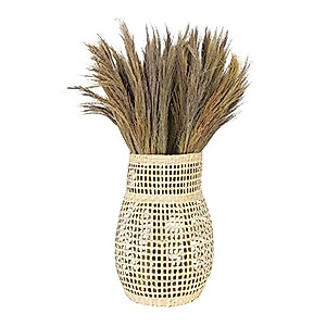 Bloomingville Decorative 20" Handwoven Natural Seagrass Vase Basket, Beige