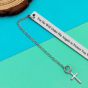Christian Religious Bookmark Inspirational Gifts for Daughter Son Book Lovers Faith Bookworm Reading Lovers Graduation Bible Verse Bookmark Religious Scripture Gifts for Friend Baptism