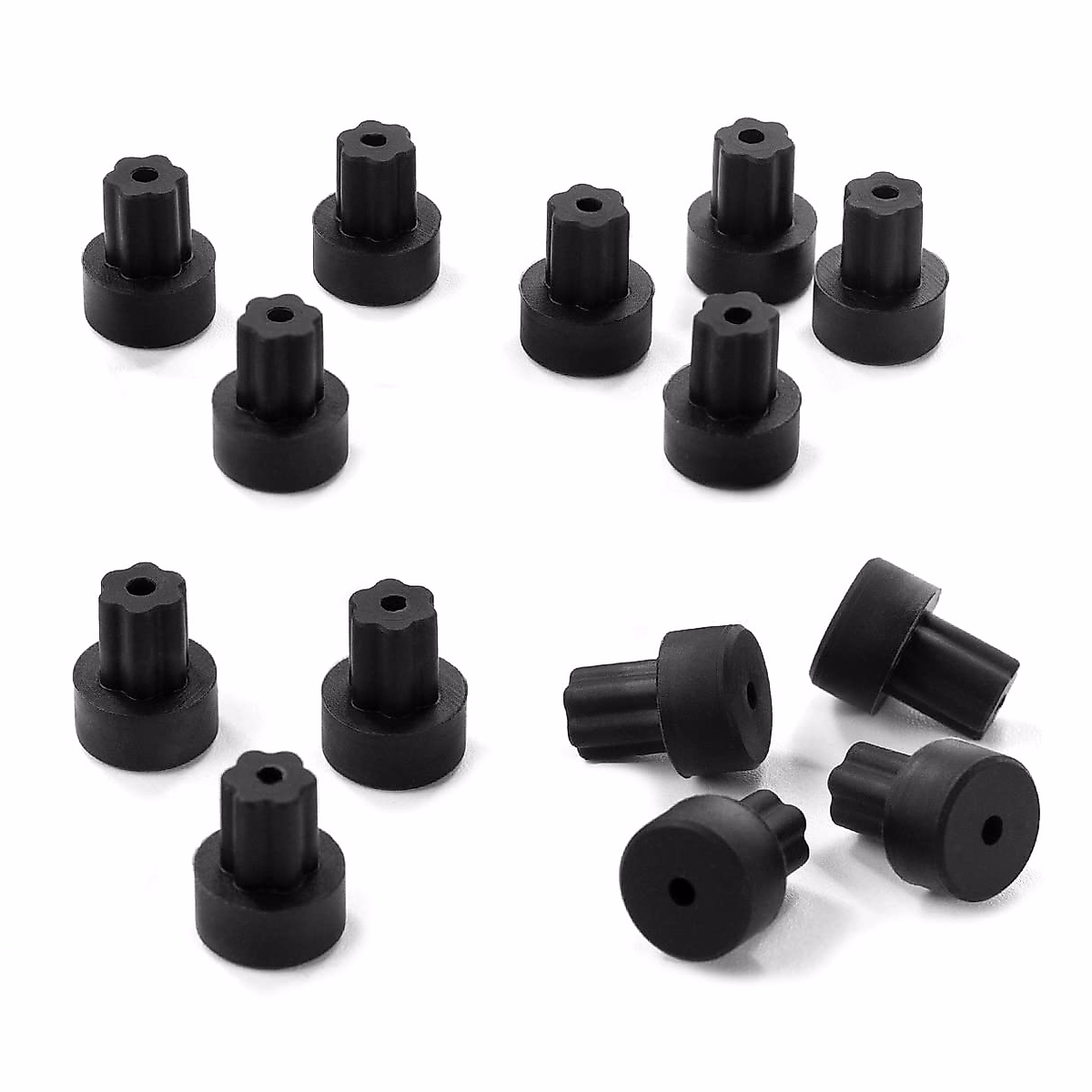 Stove Grate Rubber Feet for Samsung - W10919249 Range Grate Rubber Feet Replacement for Samsung Kitchenaid Maytag Whirlpool, Samsung Stove Parts NX58J5600SG NX58M6630SS NX58F5500SS (14 Pack)