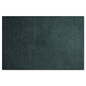 Genuine Joe 58937 Indoor Floor Mats, 4-Ft x6-Ft , Charcoal Gray