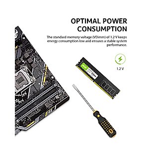Acer UD100 16GB Single RAM 2666 MHz DDR4 CL19 1.2V Desktop Computer Memory - BL.9BWWA.226