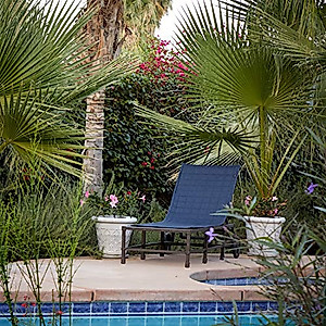 Classic Accessories Montlake Water-Resistant 72 Inch Patio Chaise Lounge Slipcover, Antique Beige, Patio Furniture Covers