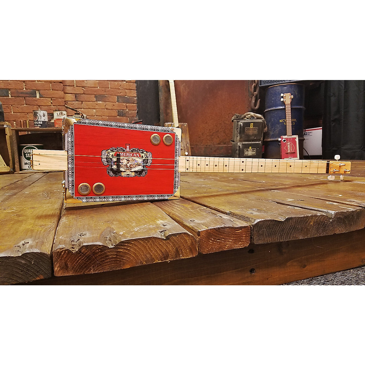 C. B. Gitty Basic Cigar Box Guitar Kit with Detailed Assembly Instructions