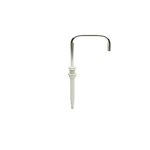 Whale FT1152 Telescopic Faucet, Telescopes from 1 3/8-In. to 5-in, Uses ½-in. Hose Connection, Chromed Brass and Plastic ,Black