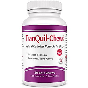 Tranquil-Tabs for Dogs, Calming Supplement (60 Soft Chews)