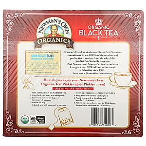 NEWMANS OWN ORGANICS Organic Royal Black Tea, 100 CT