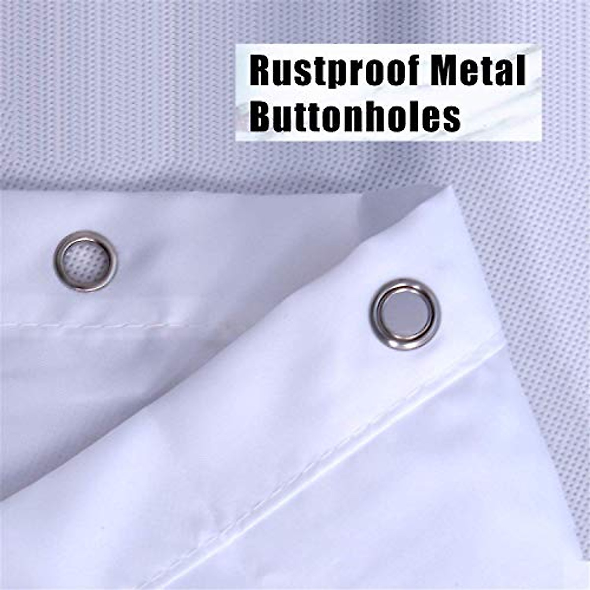 JISMUCI 2Pcs Spring Daisy Shower Curtain Set Farm Teal White Floral Flowers and Butterfly on Country Wooden with Non-Slip Rugs Bathroom Mats and 12 Hooks,Durable Waterproof Bath Curtains 72" x 72"