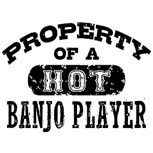 CafePress Property Of A Hot Banjo Player Mug Ceramic Coffee Mug, Tea Cup 11 oz