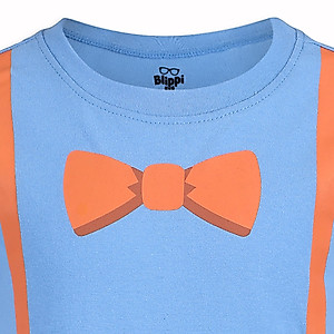 Blippi Boys 2 Piece Short Sleeve T-Shirt and Pants Set for Toddler and Big Kids