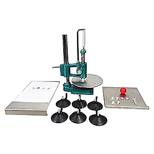 INTBUYING Household Pizza Dough Pastry Manual Press Machine 7.8 inch pizza dough maker Stainless Steel kitchen tool pizza press machine