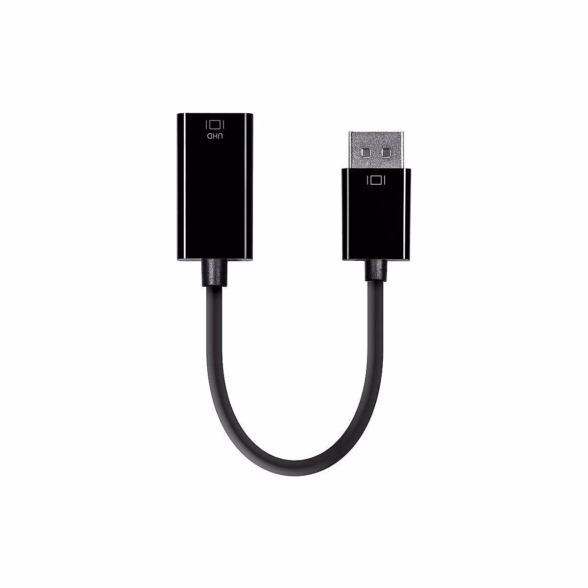 Monoprice DisplayPort 1.2a to HDMI Active Adapter - UHD, 4K@60Hz Black