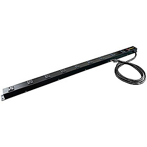 Stanley 31610 SurgeMax Pro 9 Outlet Metal Surge Protector, Black, 6 ft