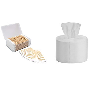 BOOSTEADY Professional Square Gun Cleaning Patches with Gun Cleaning Swabs