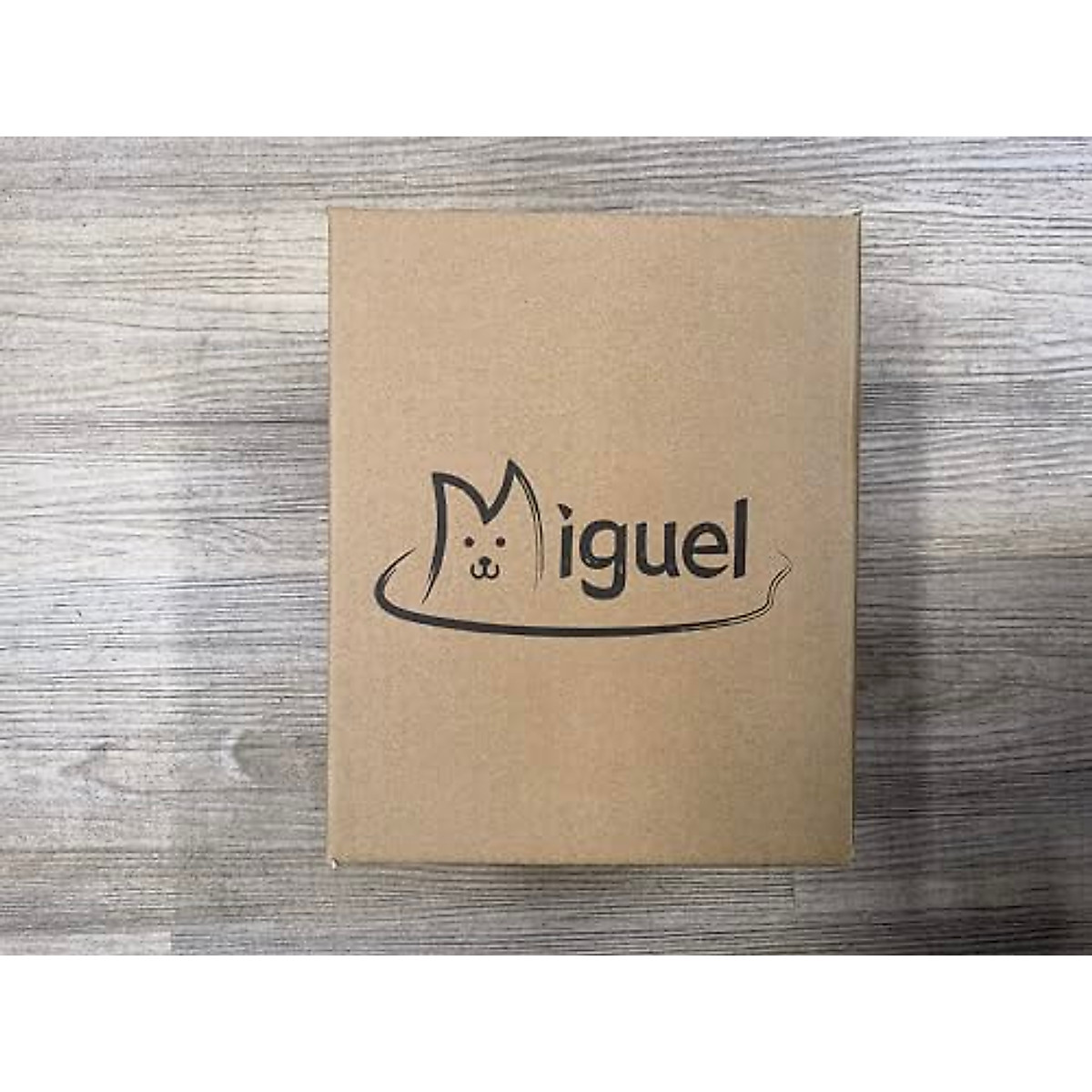 Miguel Small Dog & Cat Bed, Washable Removable Cover, Square, Cuddle Rectangle Pet Bed with Side Bolster, Blue, 20 Inch