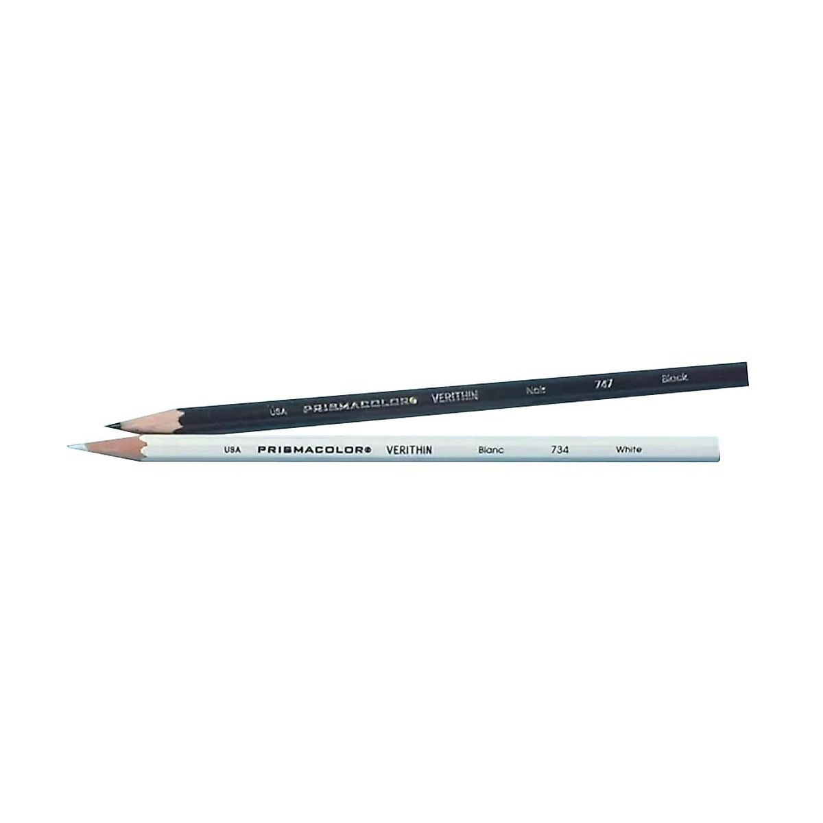 Prismacolor Verithin Colored Pencil, White (Pack of 12)