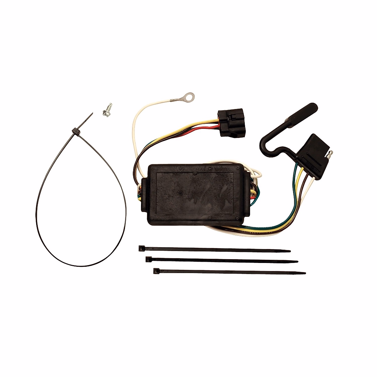 Tekonsha 118401 T-One® T-Connector Harness, 4-Way Flat, w/Circuit Protected Converter, Compatable with 2005-2010 KIA Sportage