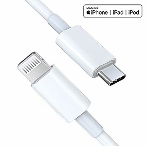 [Apple MFi Certified] iPhone Fast Charger 3Pack (6ft), USB C to Lightning Cable Power Delivery for iPhone 14/14 Pro/14 Pro Max/13/13 Pro/13 Pro Max/12/12 Mini/Xs Max/XR/X/AirPods Pro and More