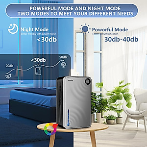 KeepGlad (980 Sq.Ft) Dehumidifier, Dehumidifier 118 Oz for Basement for Home, Easy Digital Control Panel Dehumidifier,Timing Setting Dehumidifier, Drain Hose Dehumidifier with Auto Shut-Off (Gray)