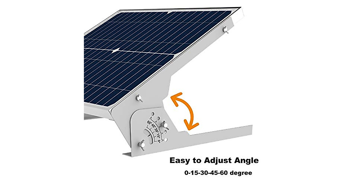 SUNER POWER Adjustable Solar Panel Mount Racks - Foldable Tilt Brackets