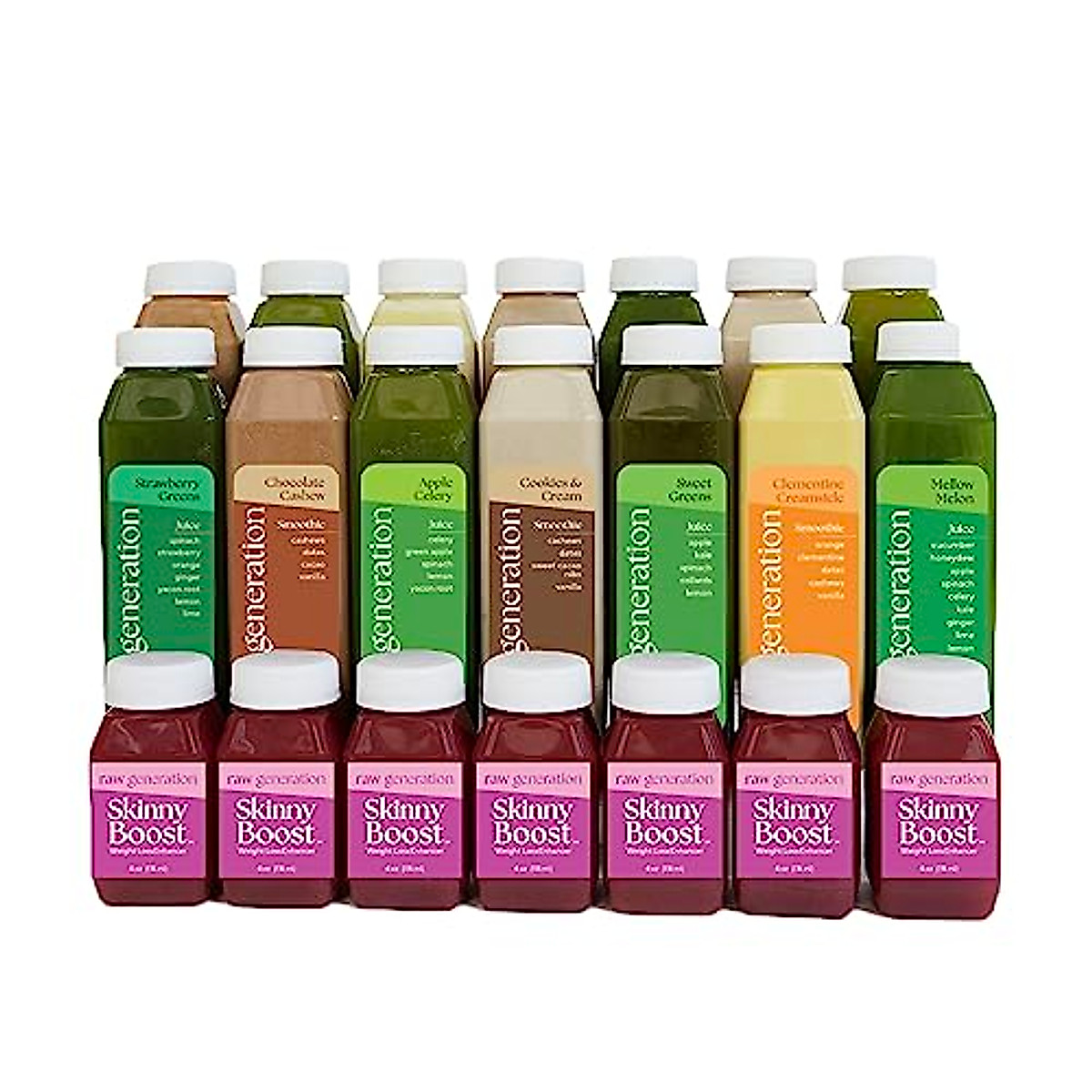 Raw Generation 7-Day Stay Skinny Method - Post-Cleanse Weight Management System | Natural Gut Detox | Sustainable Maintenance of Cleanse Results | Improve Digestion & Eliminate Bloating