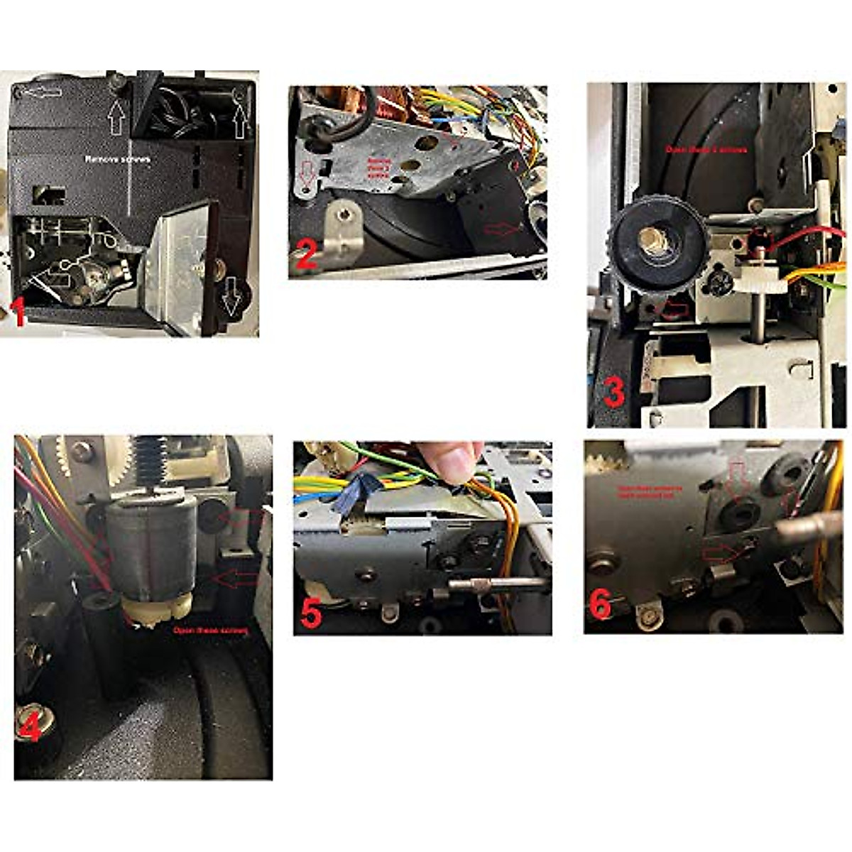 Repair Kit for Kodak Carousel Slide Projector with Focus Motor - Does Not Advancing