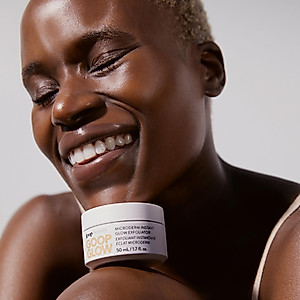 goop Beauty Microderm Exfoliator | Physical & Chemical Exfoliant to Smooth Skin Texture | Exfoliating Minerals & Glycolic Acid | At-Home Microdermabrasion | Silicone & Paraben Free | 0.5 fl oz