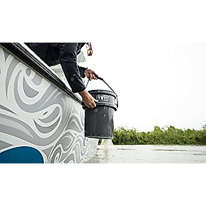 YETI Loadout 5-Gallon Bucket, Impact Resistant Fishing/Utility Bucket, Charcoal