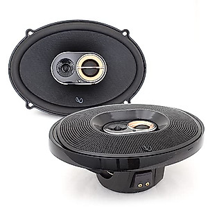 693M Infinity Kappa 6" x 9" 360W 3-Way Coaxial Speakers