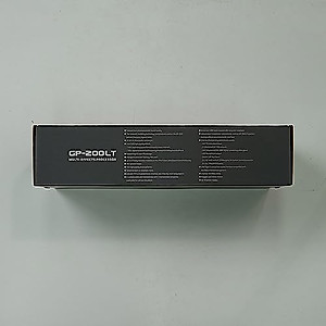 Valeton GP-200LT Multi Effects Pedal Multi Effects Processor Guitar Effects Pedal Bass Pedal Amp Modeling IR Cabinets Simulation Multi-Effects with FX Loop MIDI I/O Stereo OTG USB Audio Interface