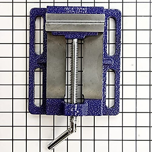 Wilton 1203 Drill Press Vise, 4" Jaw Opening, 4" Jaw Width, 1" Jaw Depth (69997)
