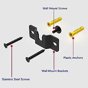 Vdsvksd Sound Bar Mounting Bracket,SoundBar Wall Mount Brackets for Vizio Soundbar Mounted Under or Above TV,Fits Most of Sound Bars,Soundbars Mounts Brackets with Hardware Kit