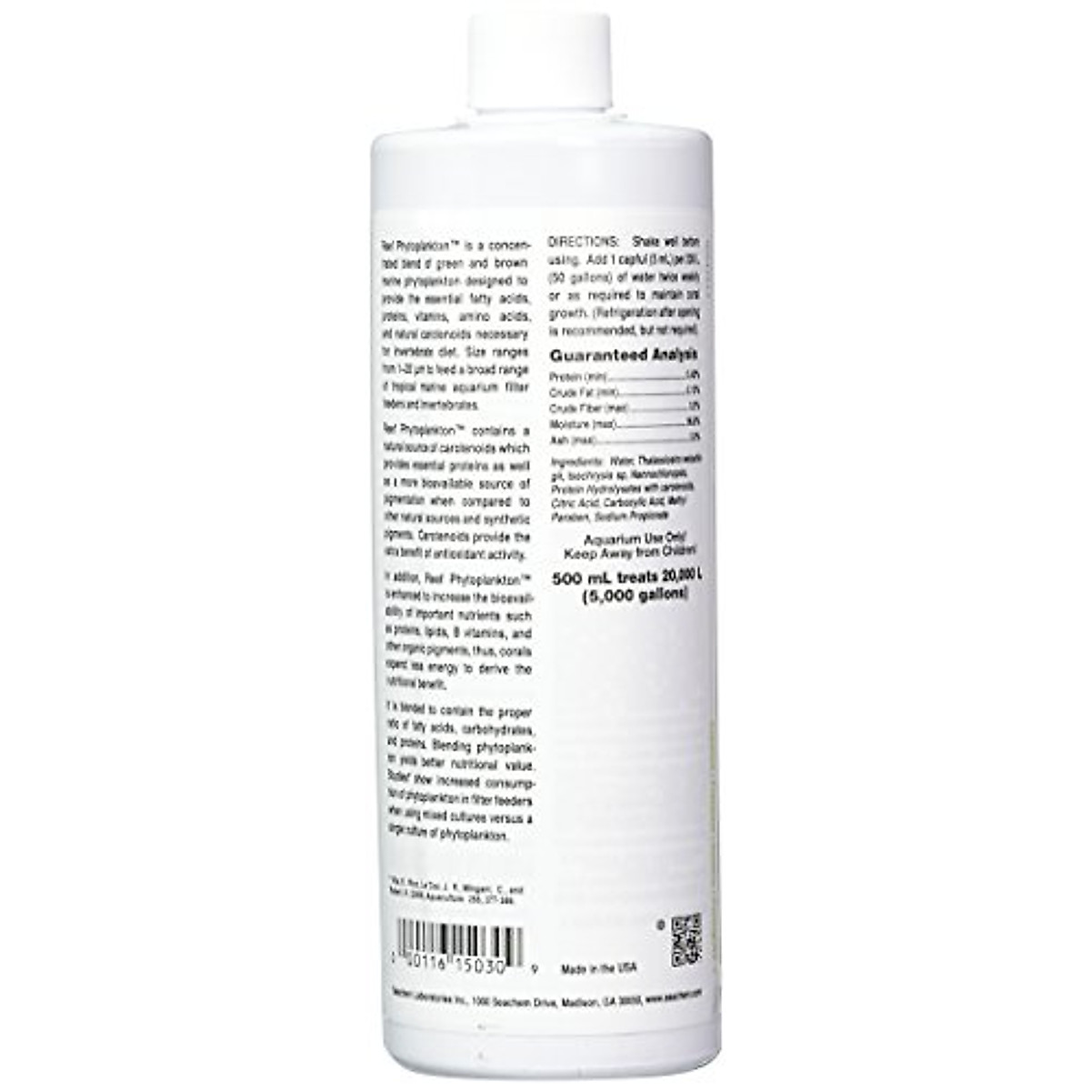 Reef Phytoplankton, 500 mL / 16.9 fl. oz.