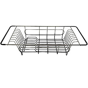 Better Houseware 1484.8 Over Sink Dish Drainer, 19.25 x 8.25 x 4.5, Stainless Steel