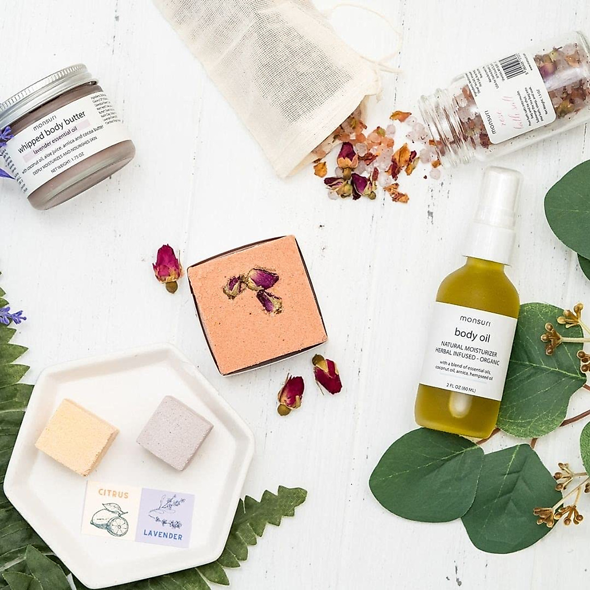 Self Care Gift Basket for Mom: New Mommy Care Package Pampering Gift Set with Bath Accessories and Natural Skincare Products. Our Spa Day Kit for Women is the ideal Birthday Gift Basket for her.