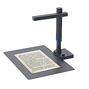 CZUR Shine Ultra Smart Portable Document Scanner, USB Book Scanner with OCR Auto-Flatten & Deskew, Document Camera for Desktop/Laptop, Capture Size A3, Compatible with Windows & Mac OS