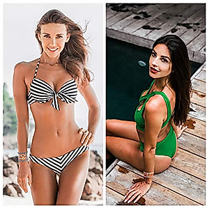 Hicarer 31 Pieces Surfer Strand Wave Bracelet Adjustable Waterproof Handmade Friendship Wax Wrap Bracelet Anklet Sunflower Braided Beach Bracelet for Teen Girl 19 Star Moon Knuckle Ring (Chic Style)