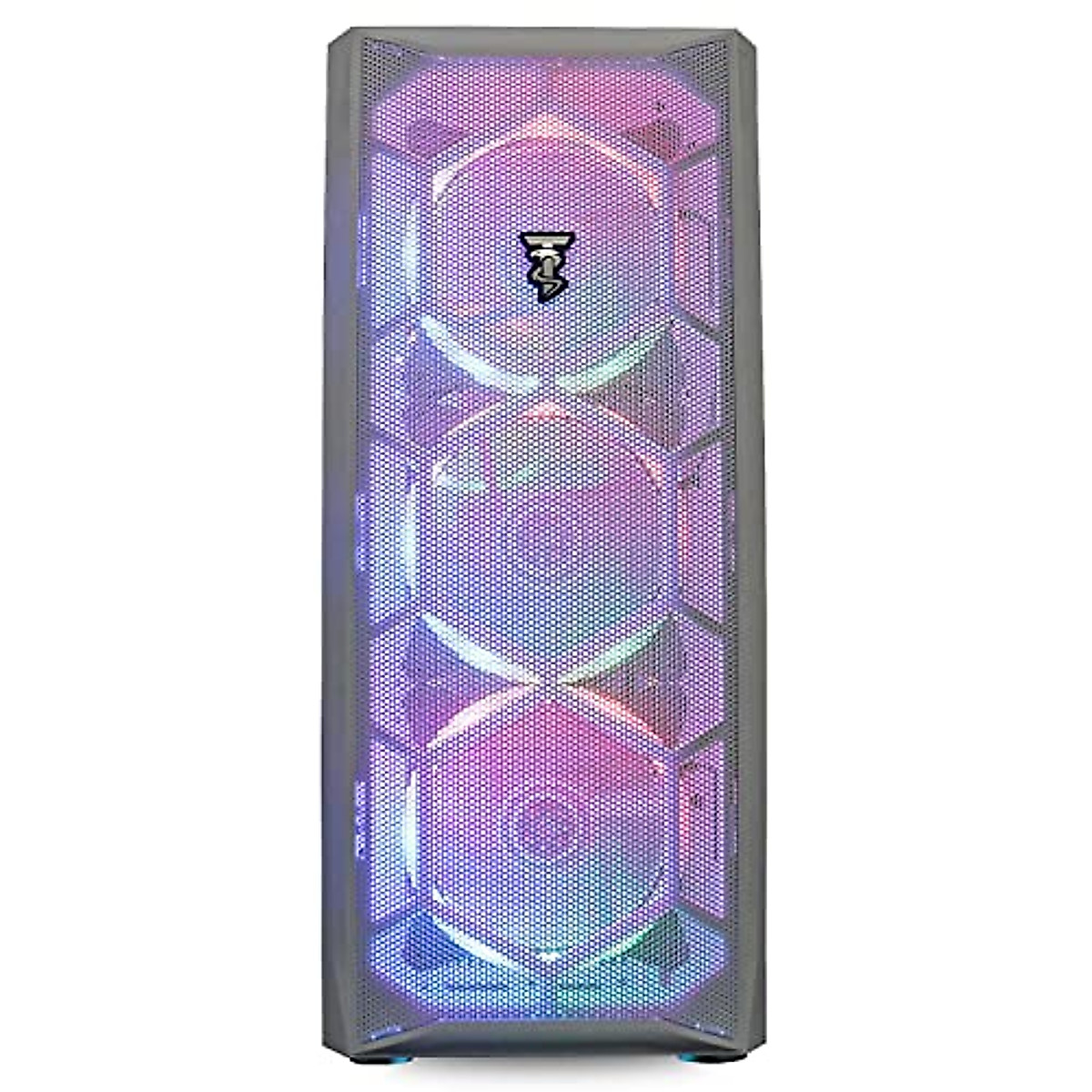 ViprTech Avalanche Gaming PC - AMD Ryzen 5 (12-LCore), AMD RX 580 8GB, 16GB DDR4 3200, 512GB NVMe SSD, 700w PSU, VR-Ready, RGB, WiFi, Prebuilt Computer Desktop Tower White